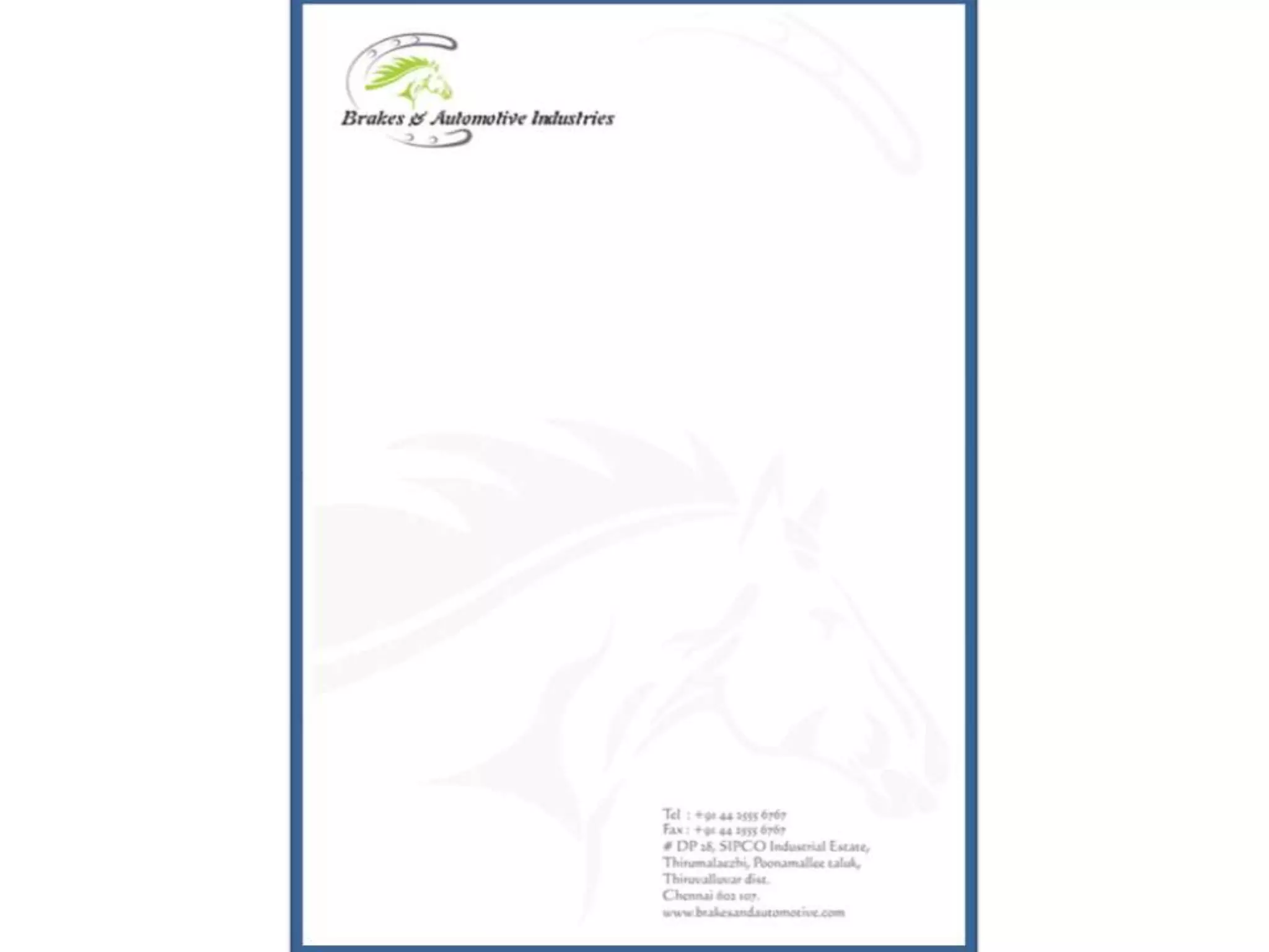 Letterhead presentation | PPTX