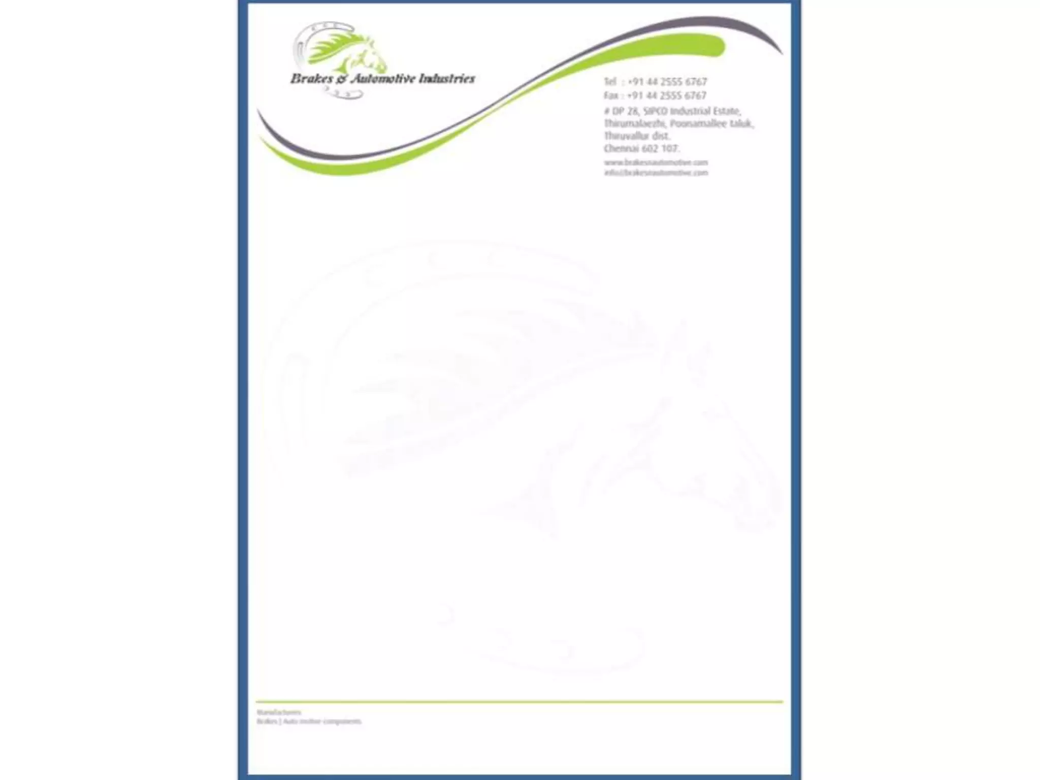 Letterhead presentation | PPTX