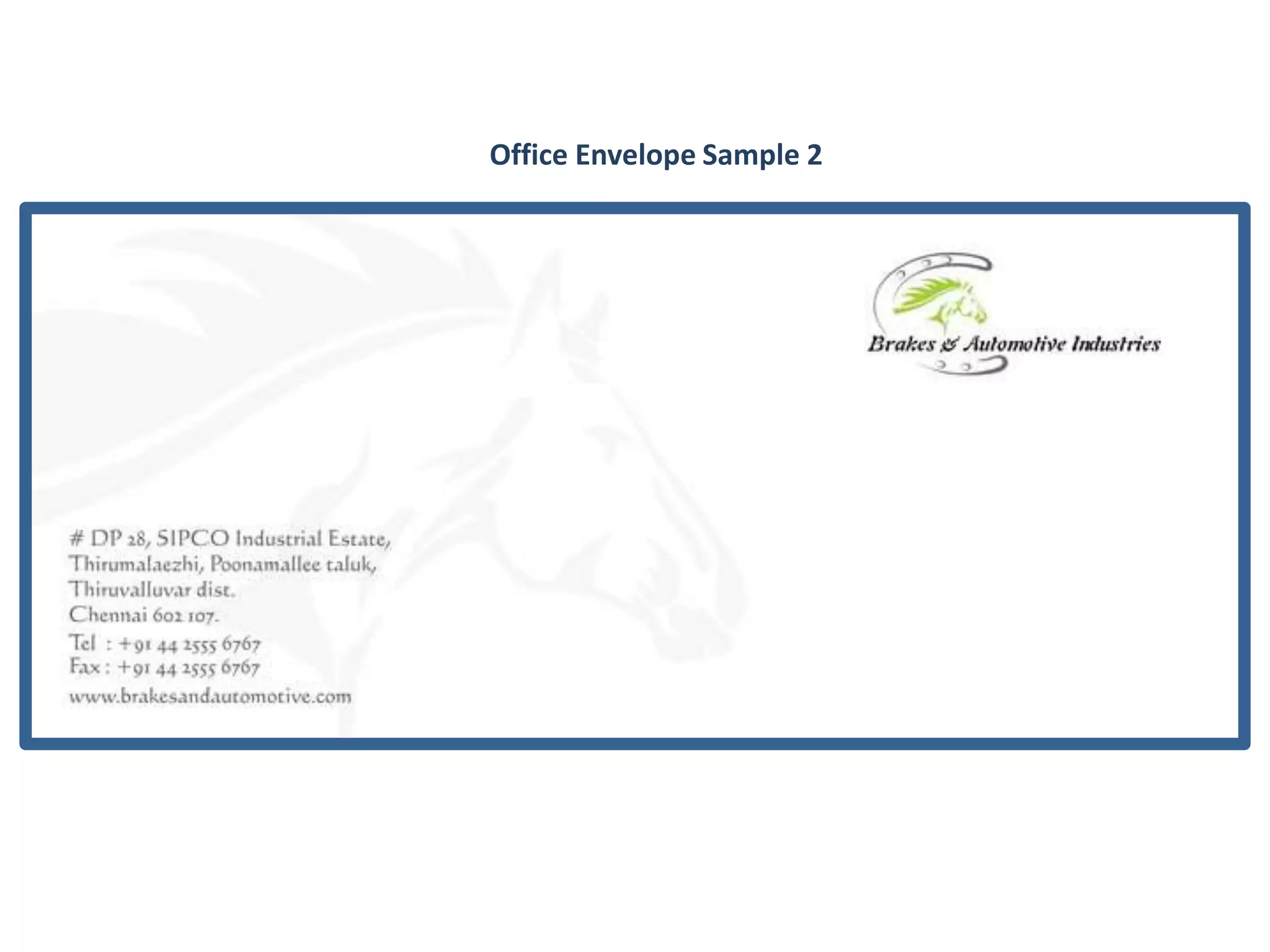 Letterhead presentation | PPTX