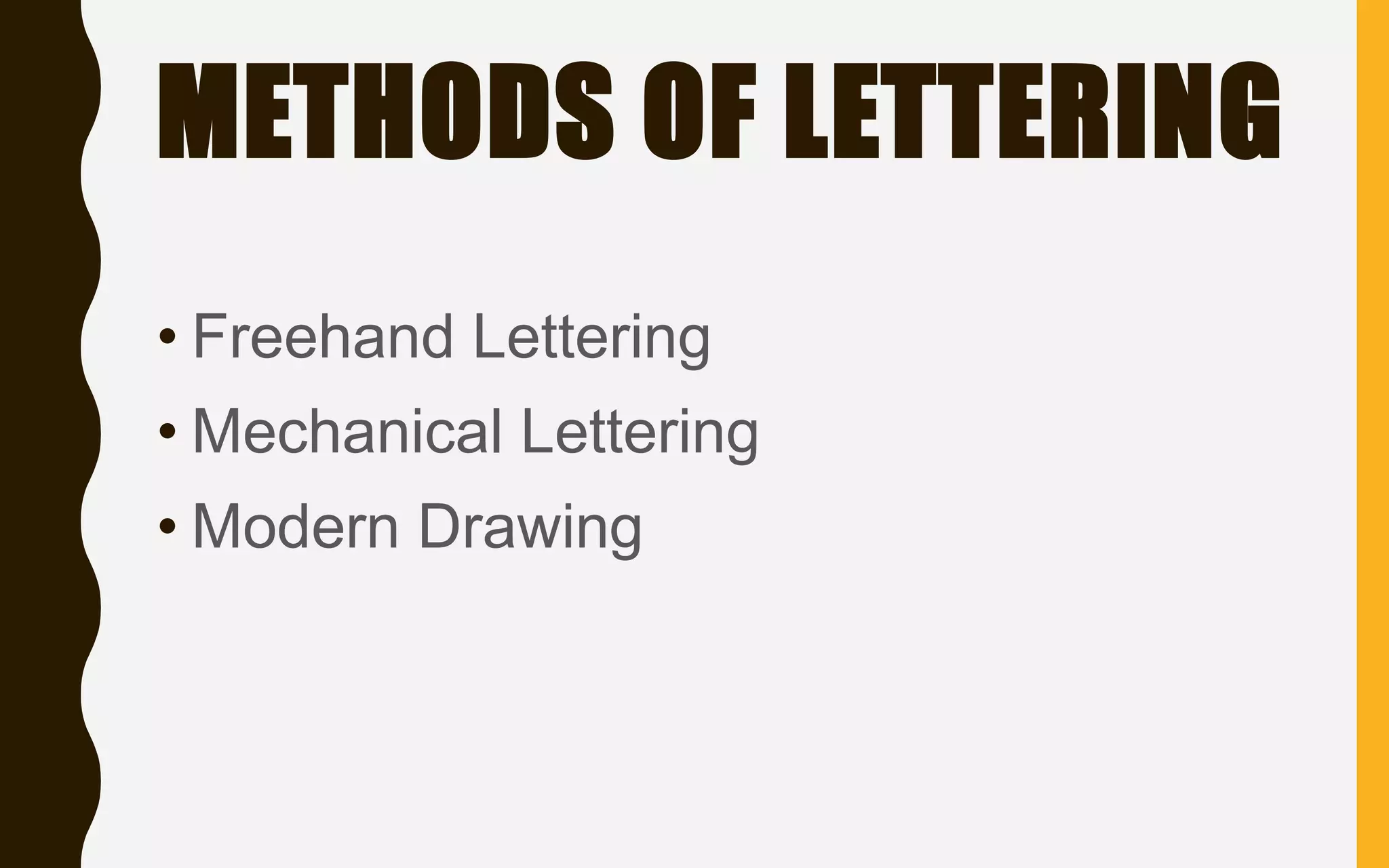 TLE 9 (Technical Drafting) - Lettering | PPTX