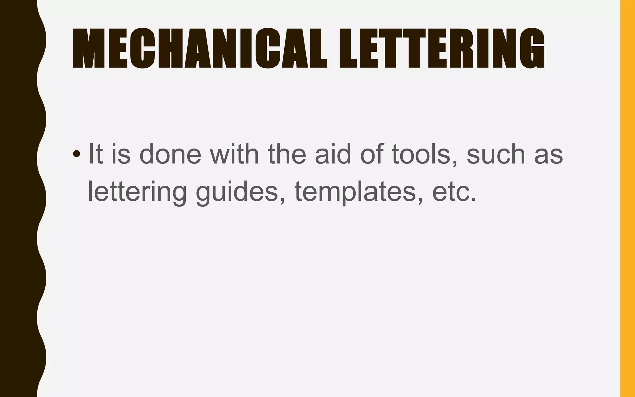 TLE 9 (Technical Drafting) - Lettering | PPTX