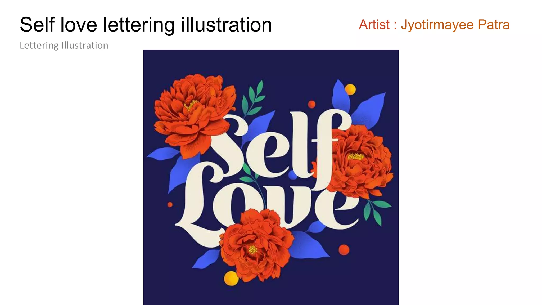 Lettering illustration | PPT