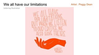 Lettering illustration | PPT