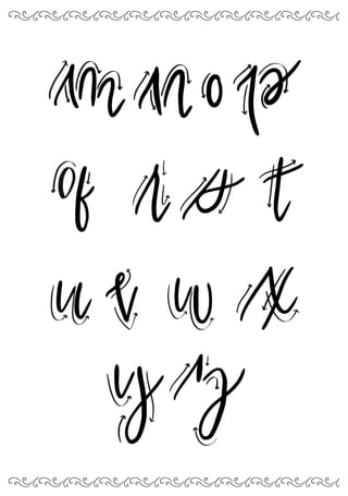 Cuaderno lettering 2025----------------- | PDF