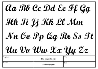 letteringworksheet_activityforstudentsss | PPT