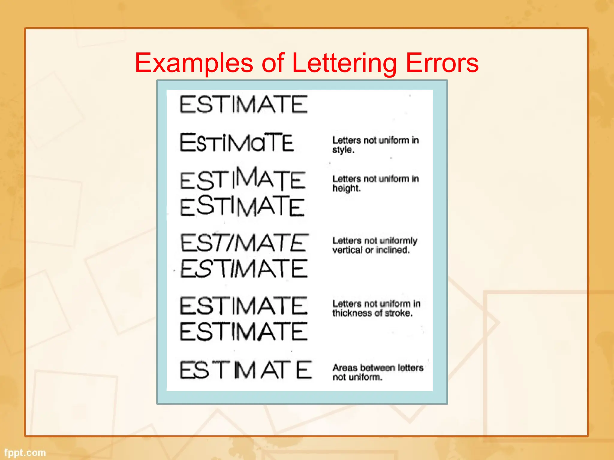 ENGINEERING DRAWING ( LESSON IN LETTERING) | PPTX