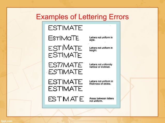 ENGINEERING DRAWING ( LESSON IN LETTERING) | PPT