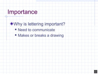 Lettering basics | PPT
