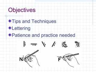 Letteringl esson 3 | PPT