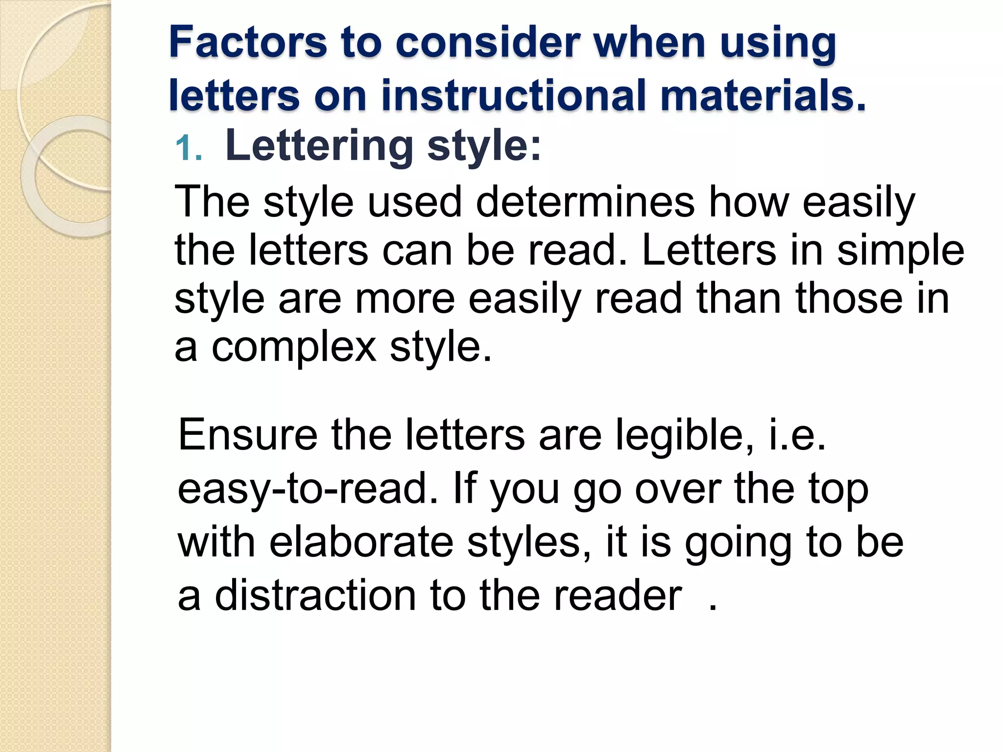 Lettering Techniques | PPTX
