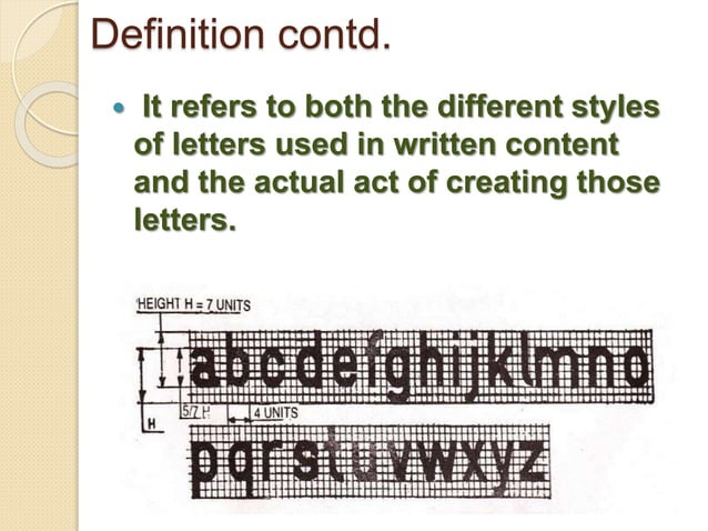 Lettering Techniques | PPTX
