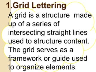Lettering Techniques | PPTX