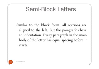 Letter lecture by sohail ahmed | PDF