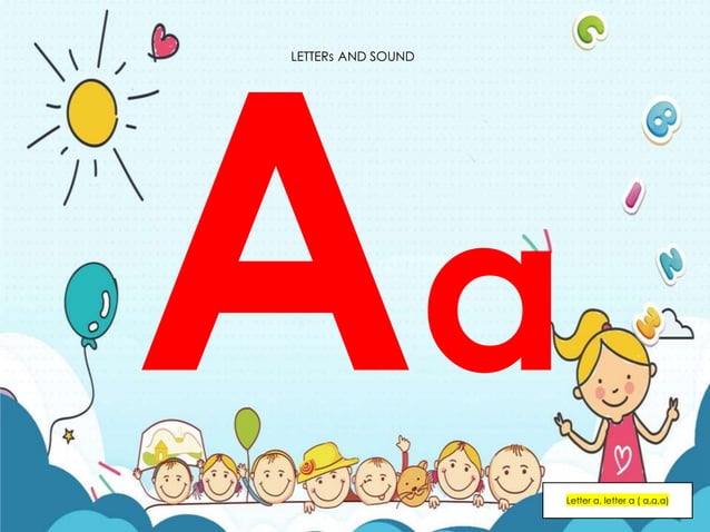 LETTER NAMES AND SOUNDS for kindergarten.pptx | Education