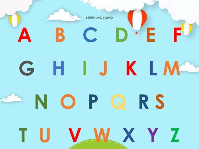 LETTER NAMES AND SOUNDS for kindergarten.pptx | Education