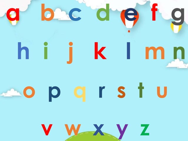 LETTER NAMES AND SOUNDS for kindergarten.pptx | Education