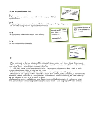 Letter of application-Example | DOC