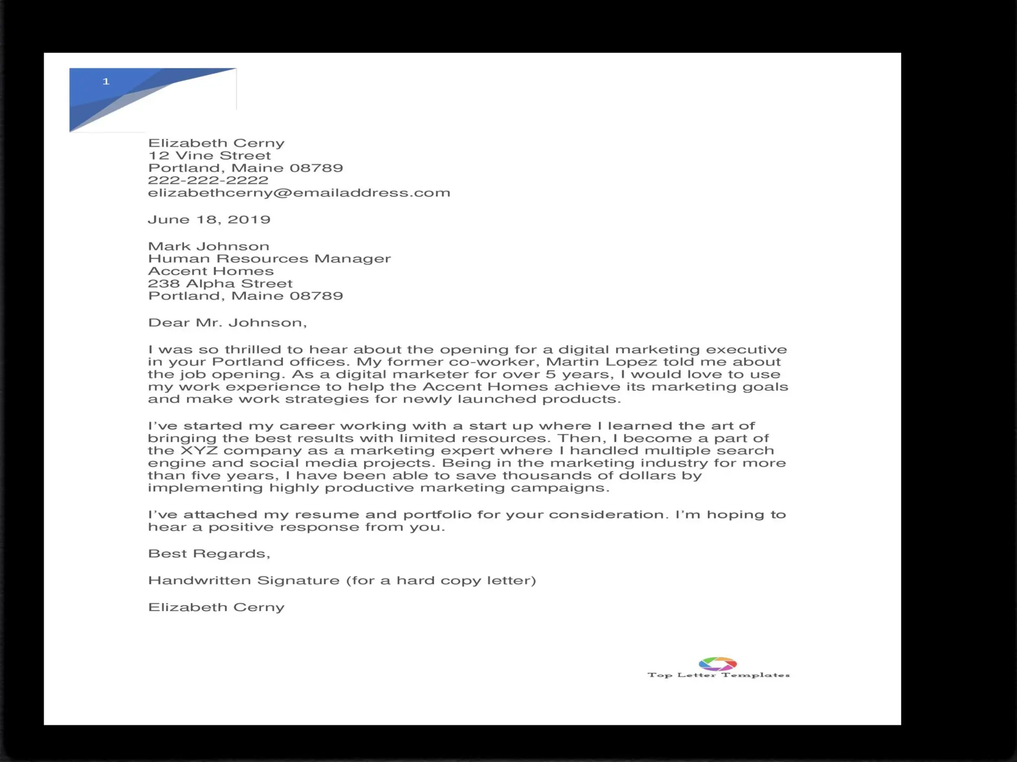 letter_of_application2.ppt free ppt download | PPT