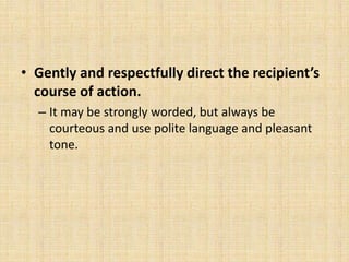 Letter writing- Complaint Letter | PPT