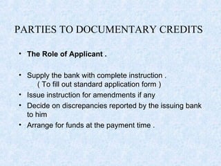 Letter of credit | PPT