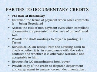 Letter of credit | PPT