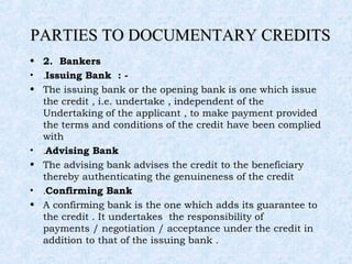 Letter of credit | PPT