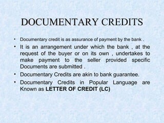 Letter Of Credit | PPT