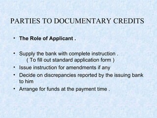 Letter Of Credit | PPT