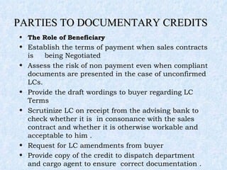 Letter Of Credit | PPT
