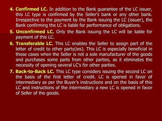 Letter Of Credit | PPT