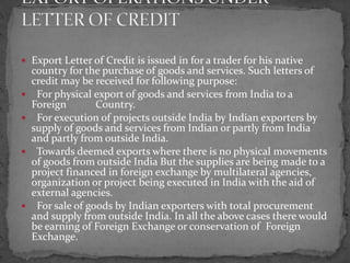 Letter of credit | PPTX
