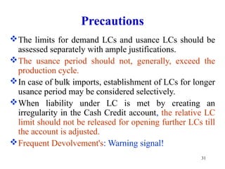 Letter of credit | PPT | Credit Cards | Personal Debt