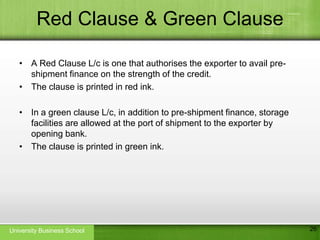 Letter of credit | PPT