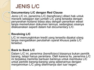 Letter of Credit | PPTX
