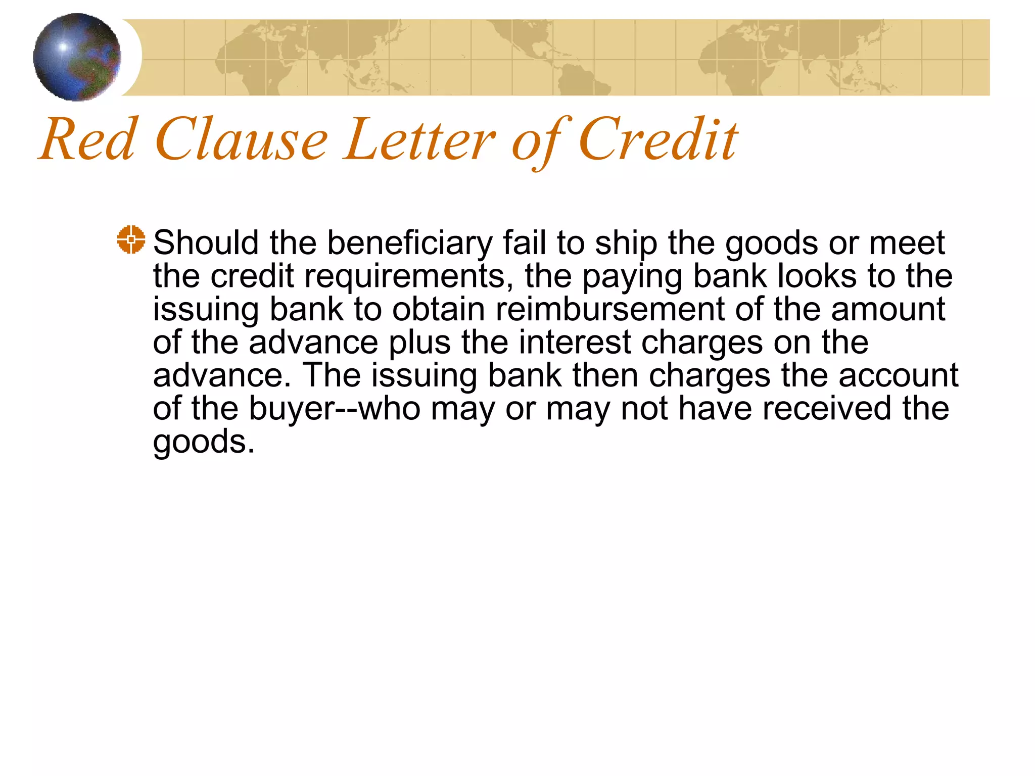 Letter of credit | PPT
