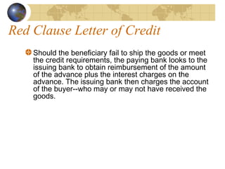 Letter of credit | PPT