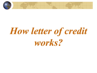 Letter of credit | PPT