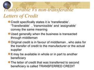 Letter of credit | PPT