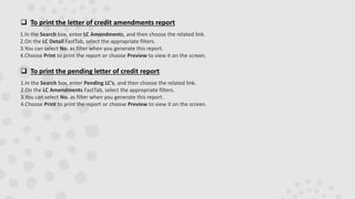 Letter of credit | PPTX