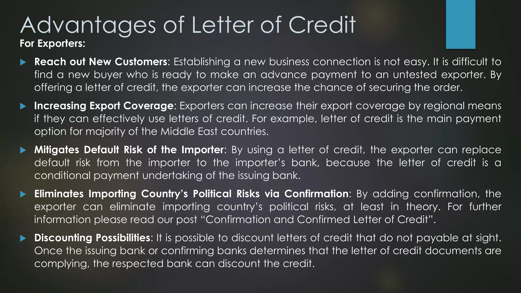Letter of Credit | PDF