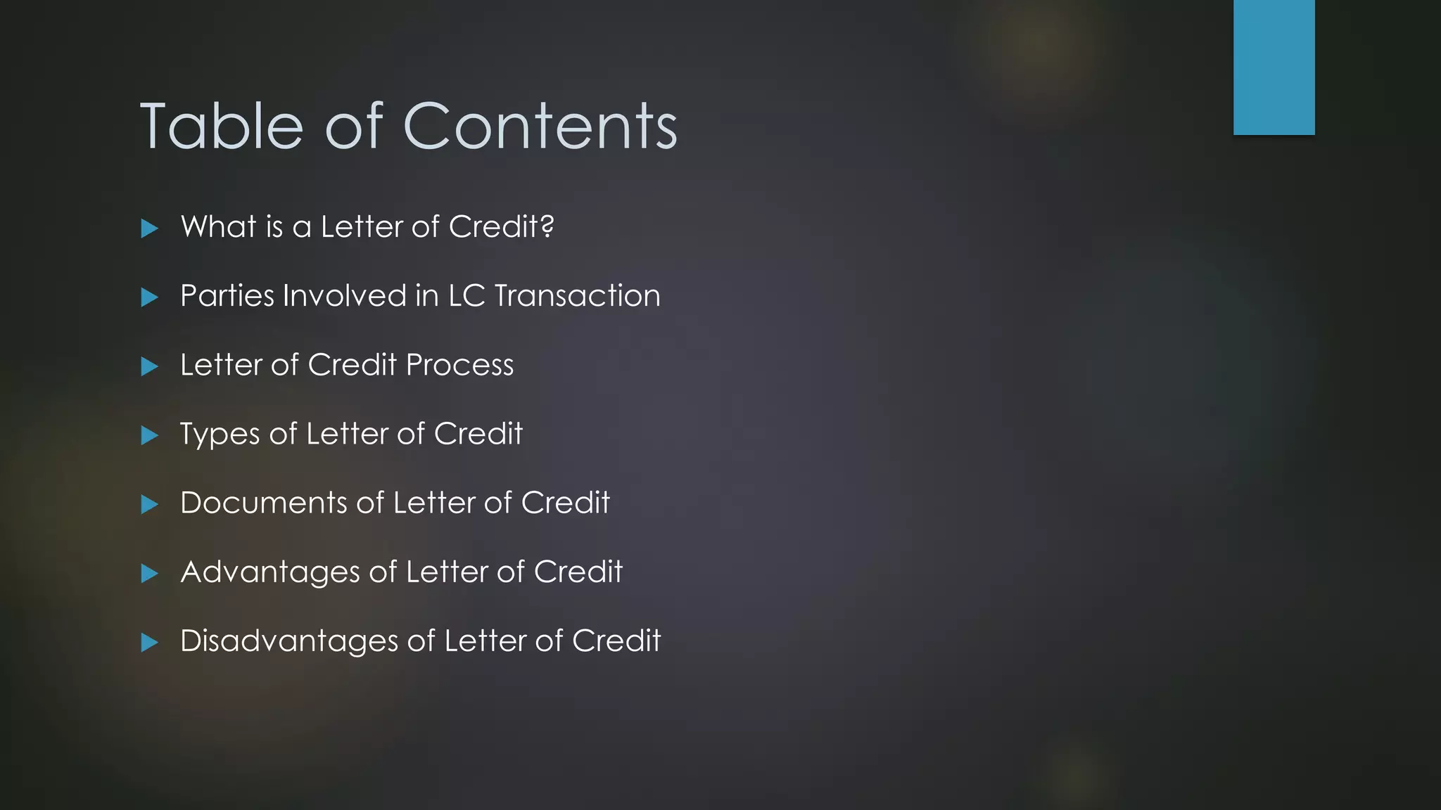 Letter of Credit | PDF