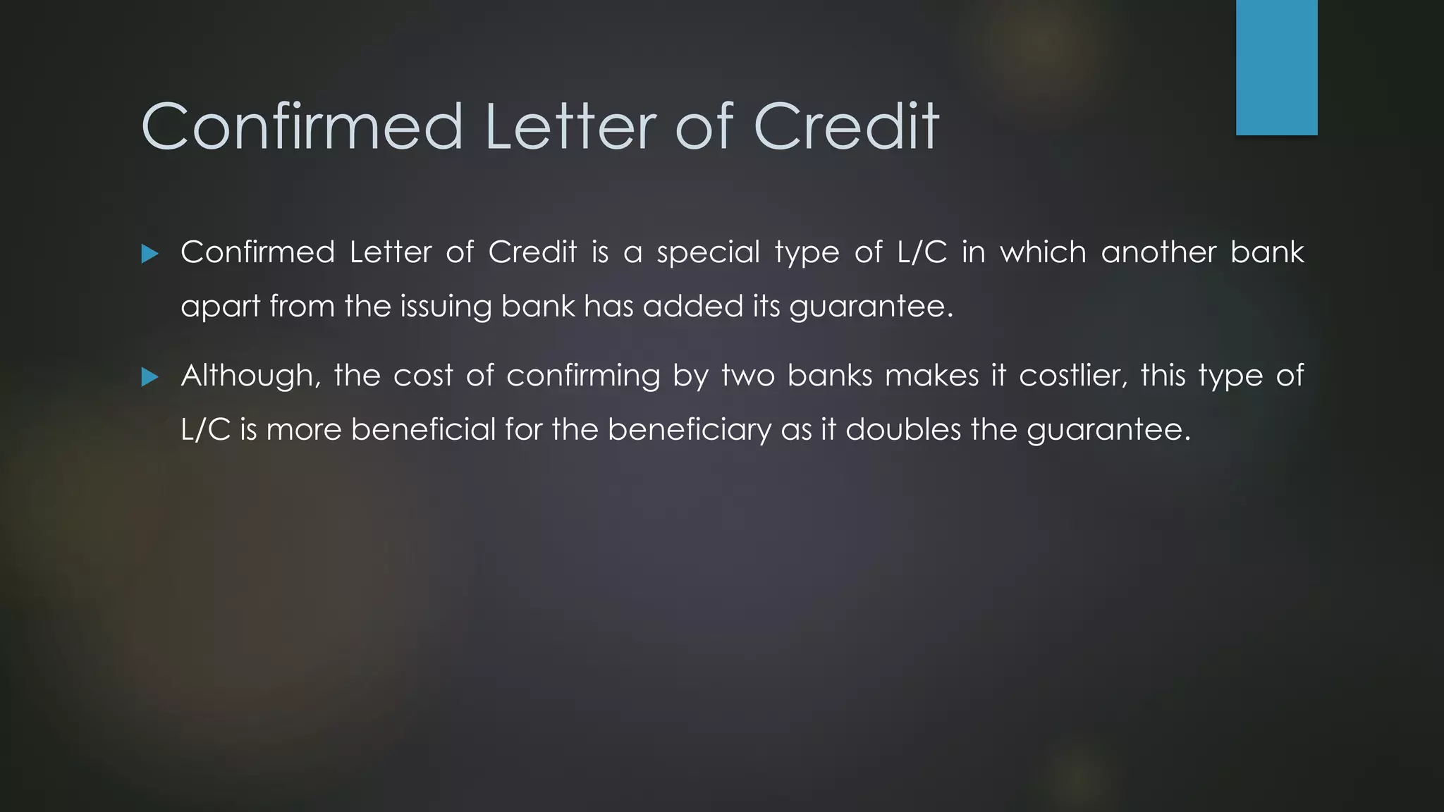 Letter of Credit | PDF