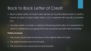 Letter of Credit | PDF