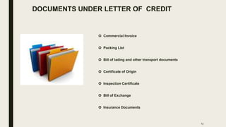 LETTER OF CREDIT | PPTX