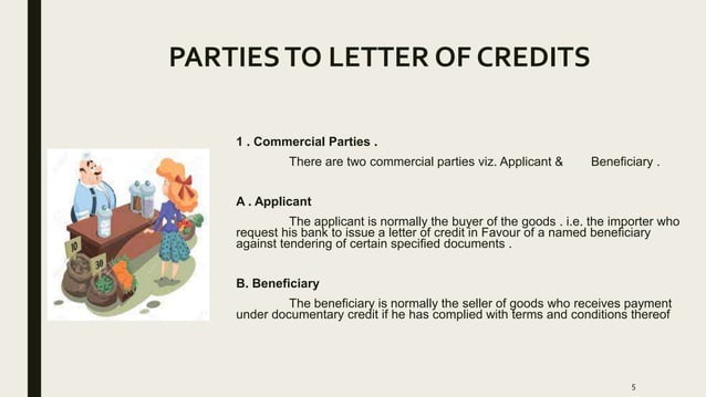 LETTER OF CREDIT | PPT