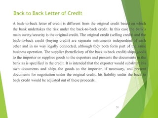 Letter of credit | PPT