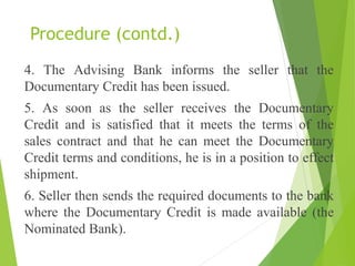 Letter of credit | PPT