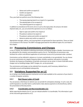 Letter_of_Credits project report analysis of LC process | PDF