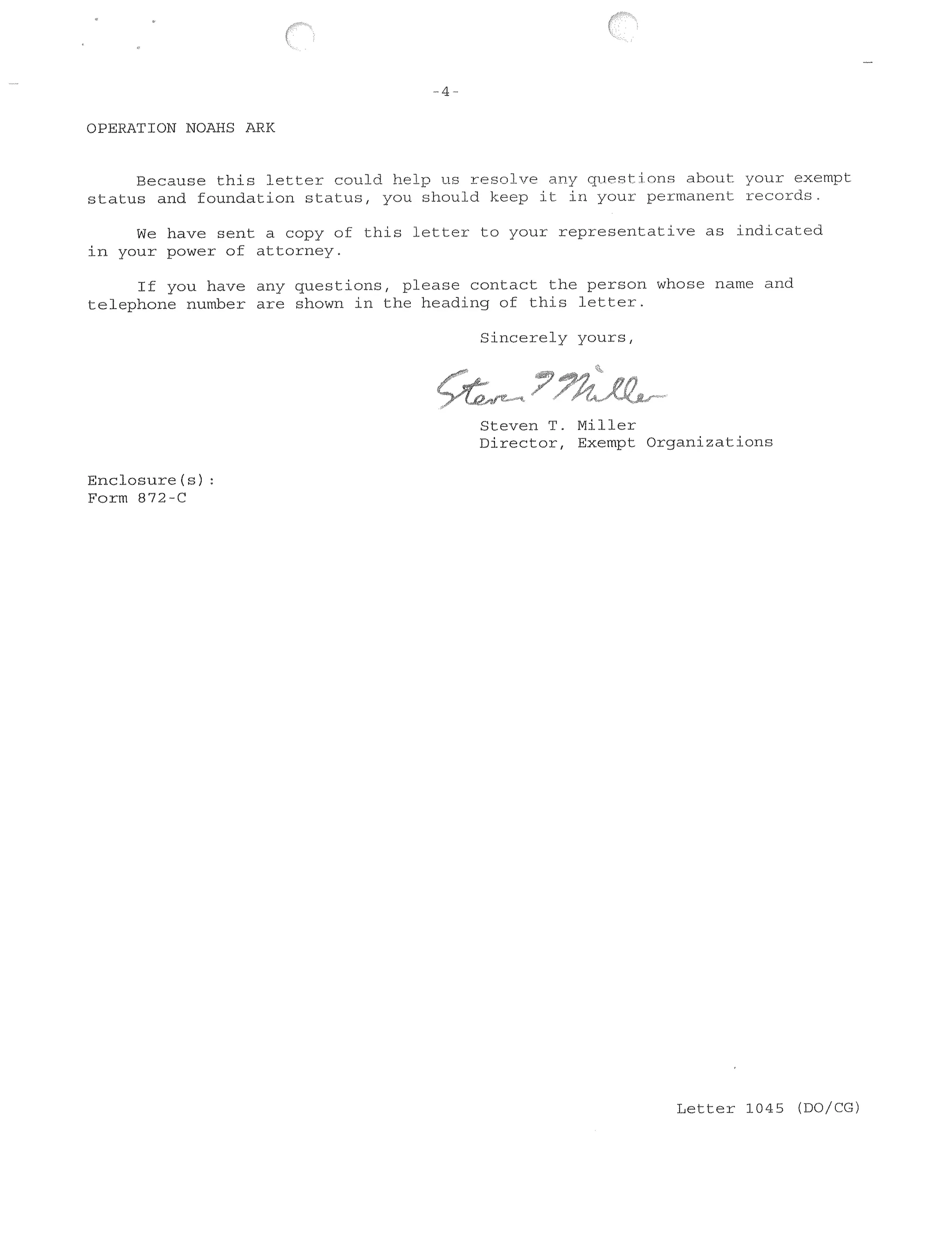 Letter of determination from department of treasury | PDF