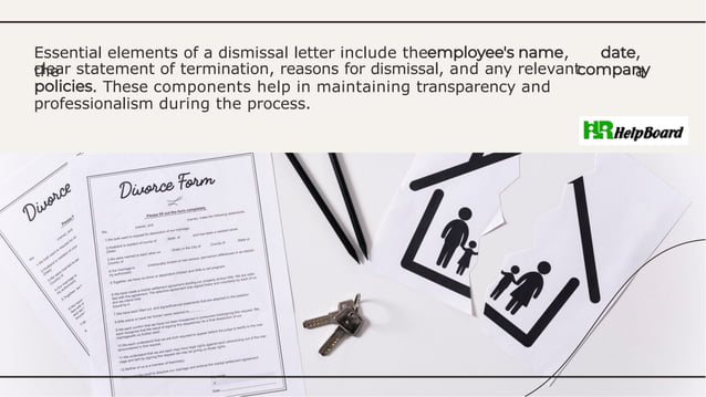 Letter of Dismissal, Example of Dismissal Letter | PPTX